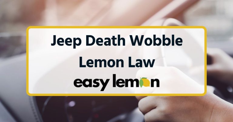 Jeep Death Wobble Lemon Law | Is My Jeep a Lemon?