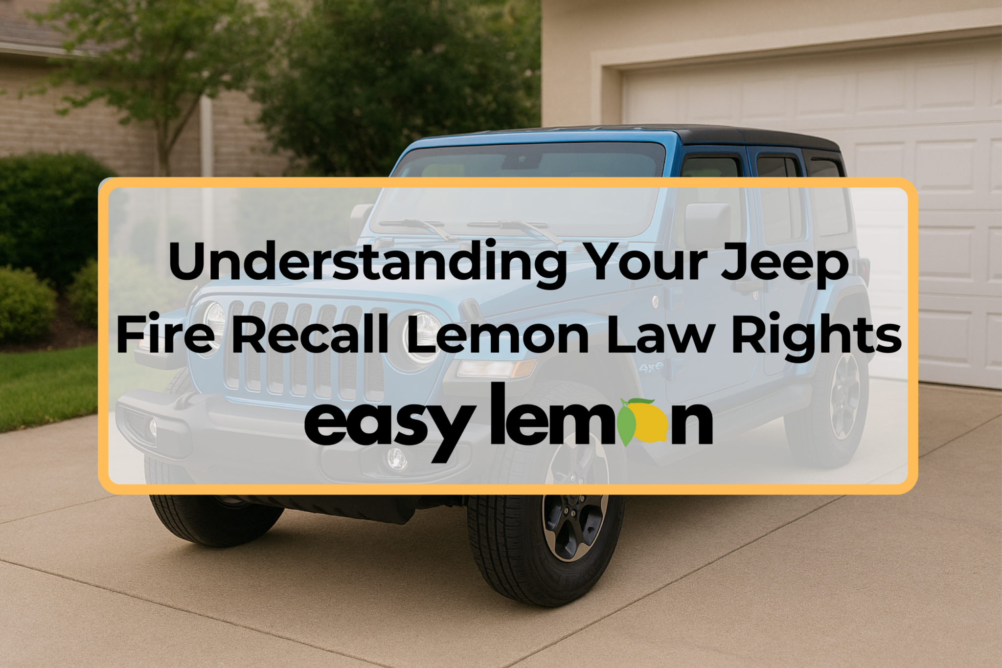 Understanding Your Jeep Fire Recall Lemon Law Rights