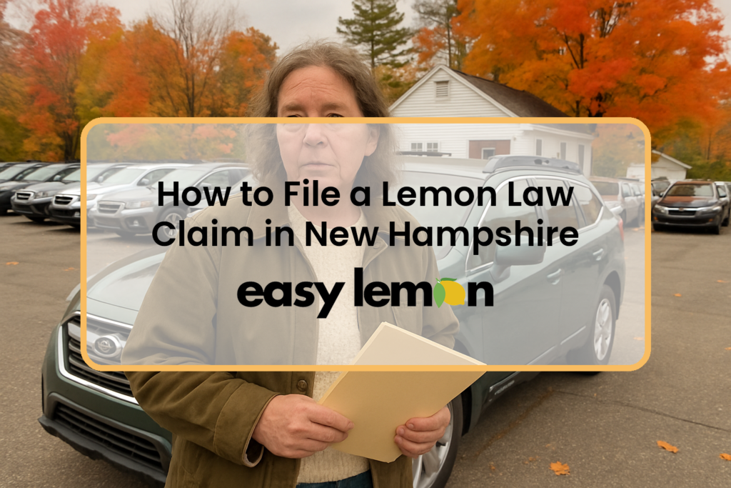 How to File a Lemon Law Claim in New Hampshire (2026)