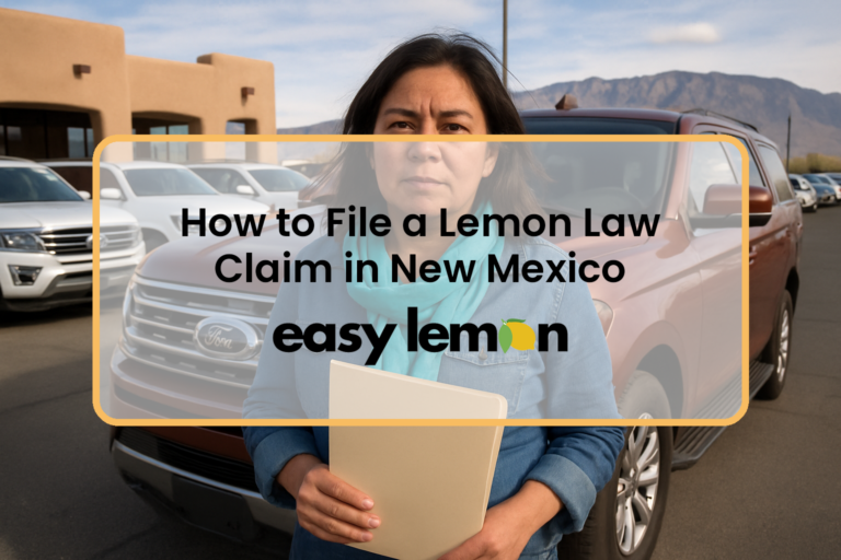 How to File a Lemon Law Claim in New Mexico (2026)